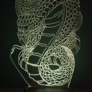Snake Lamp Led Lamp Snake Decor - Etsy