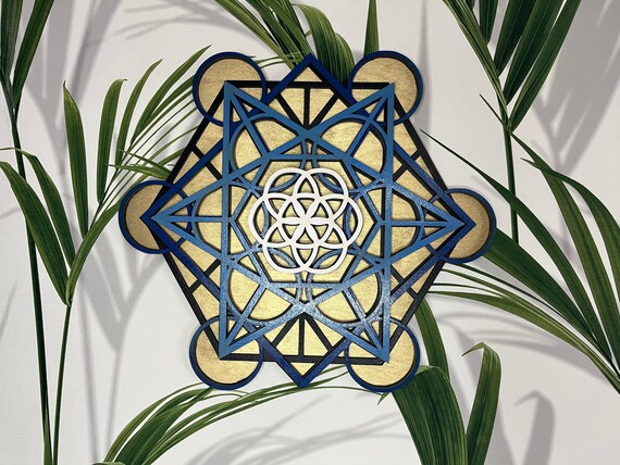 Metatron's Cube Sacred Geometry Spiritual Gifts - Etsy