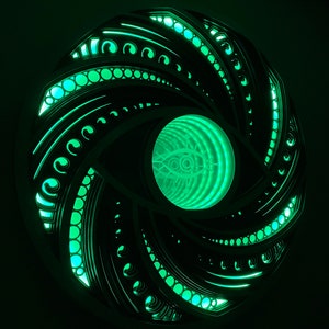 Protection From EVIL EYE LAMP, Evil Eye Mandala, Evil Eye Wall Décor ...