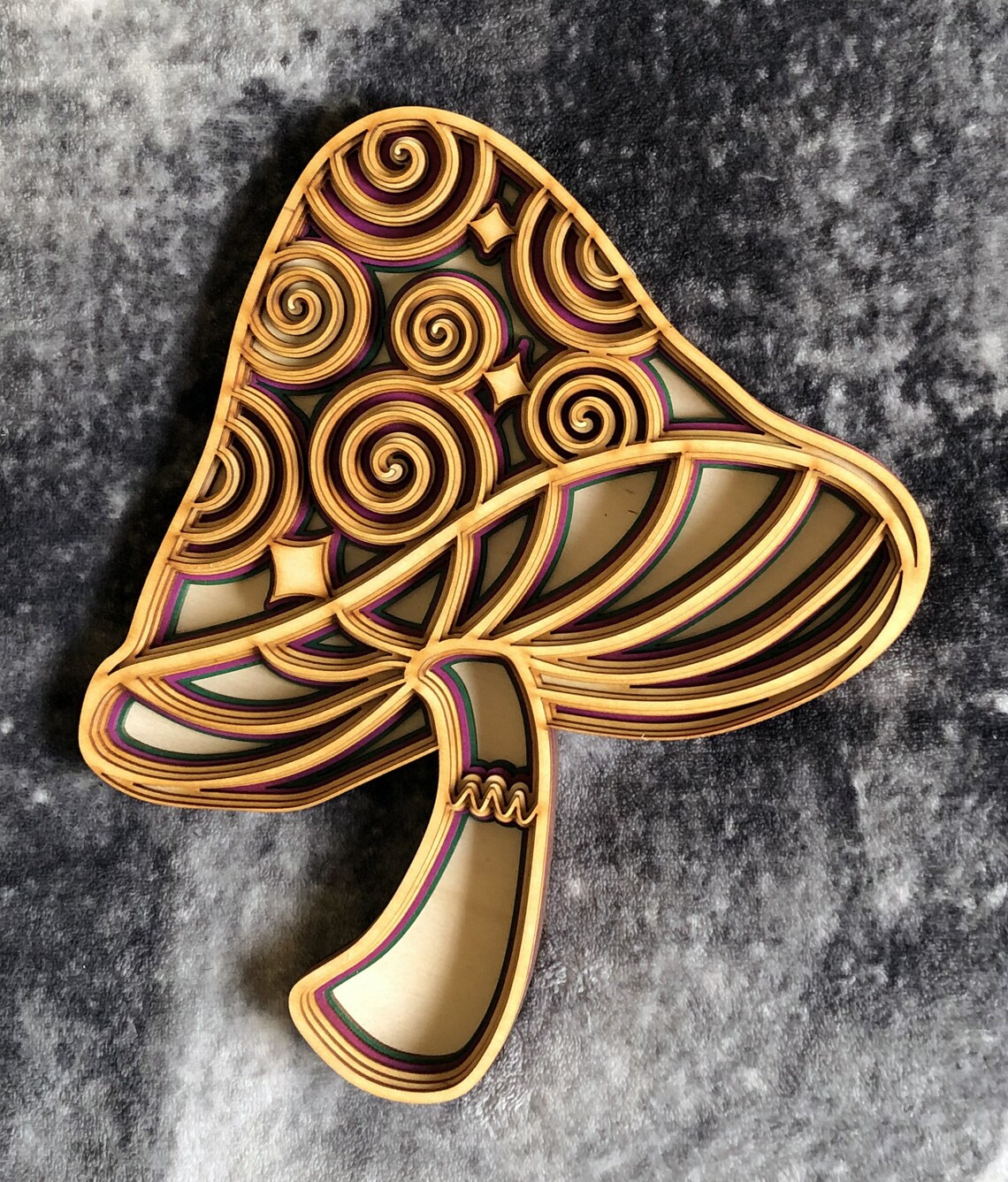 Magic Mushroom Mushroom Decor Mushroom Art | Etsy