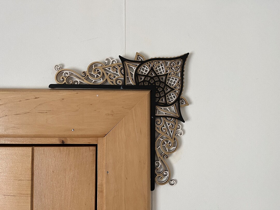 DOOR TOPPER CORNER : Architectural Accent for Exquisite Entryways, Add ...