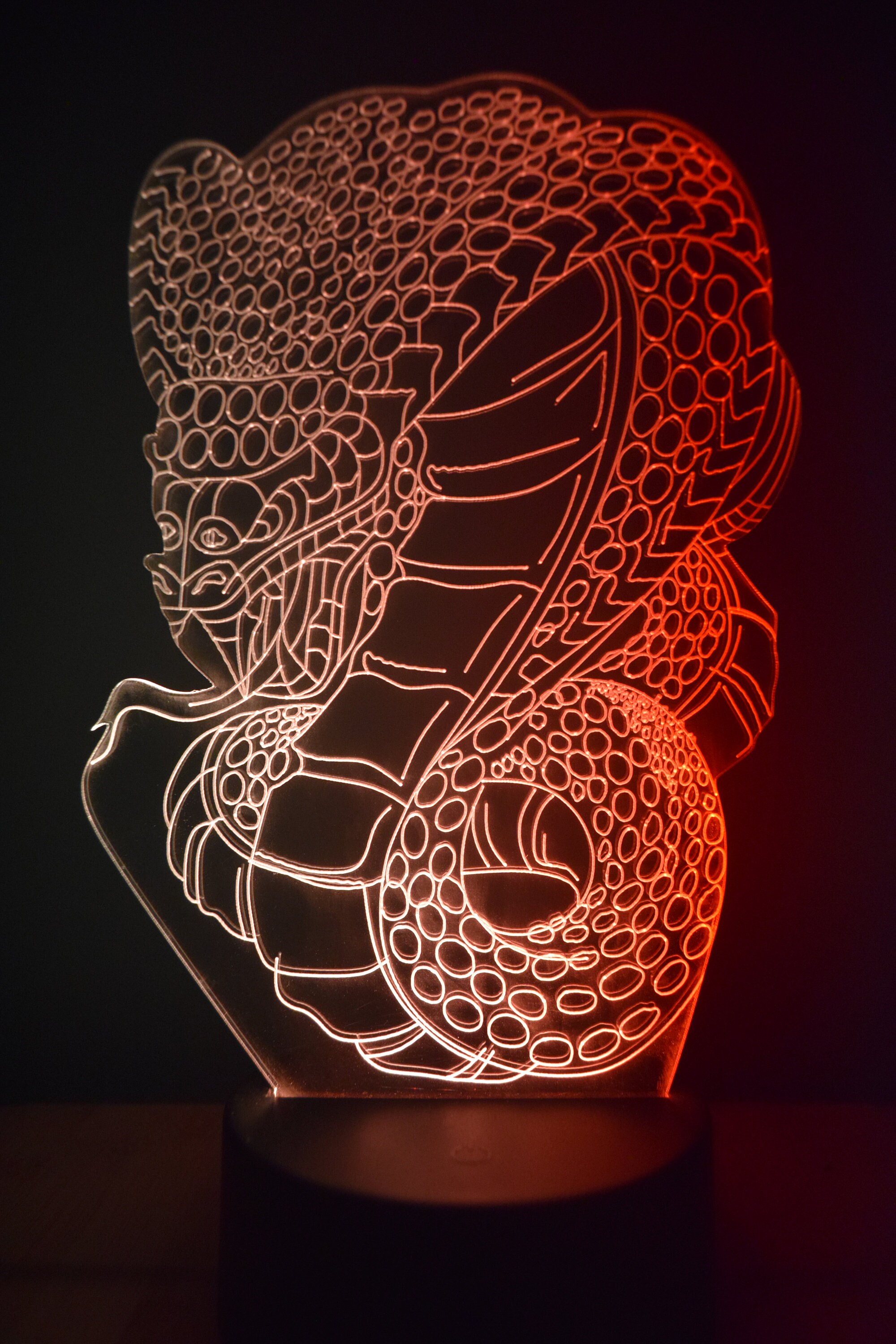 Snake Lamp Led Lamp Snake Decor | Etsy