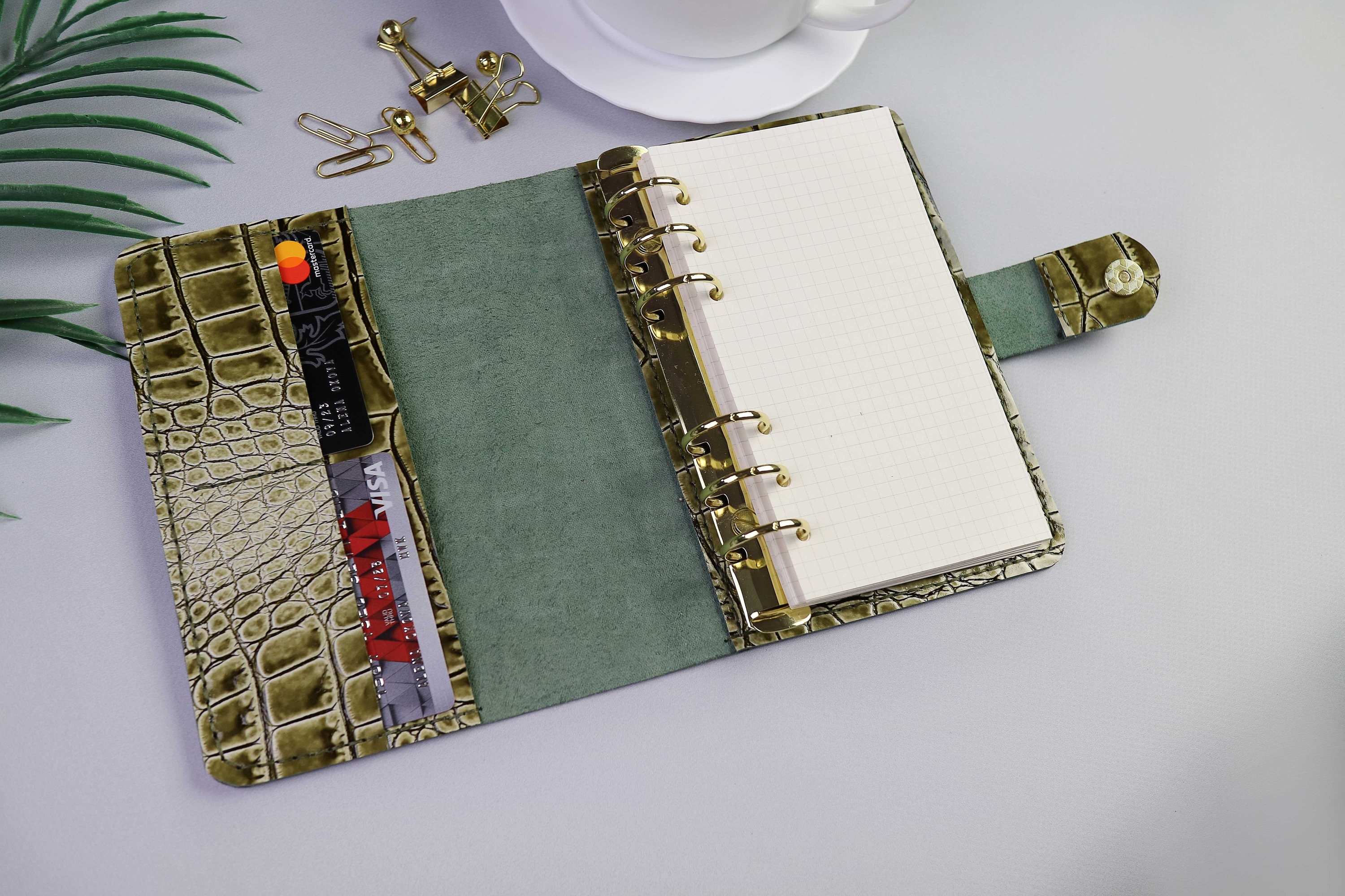 A6 binder a6 ring binder a6 planner cover leather | Etsy