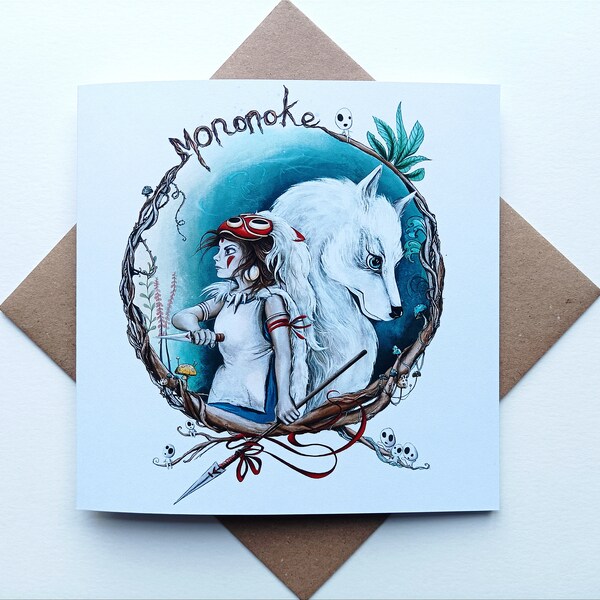 Princess Mononoke Art - Etsy