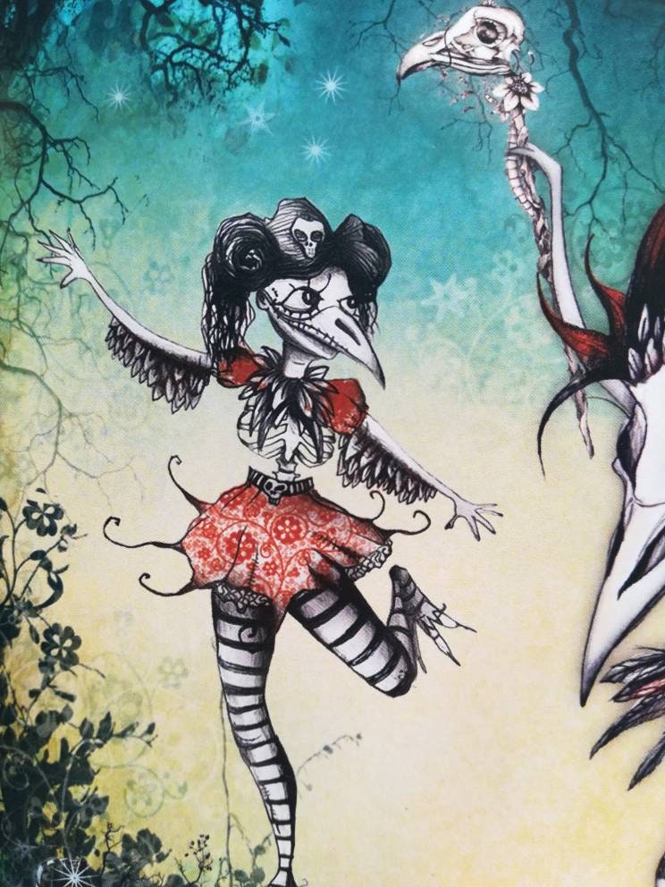 Ghoul Parade Birthday Card /halloween Birthday / Skeletons - Etsy