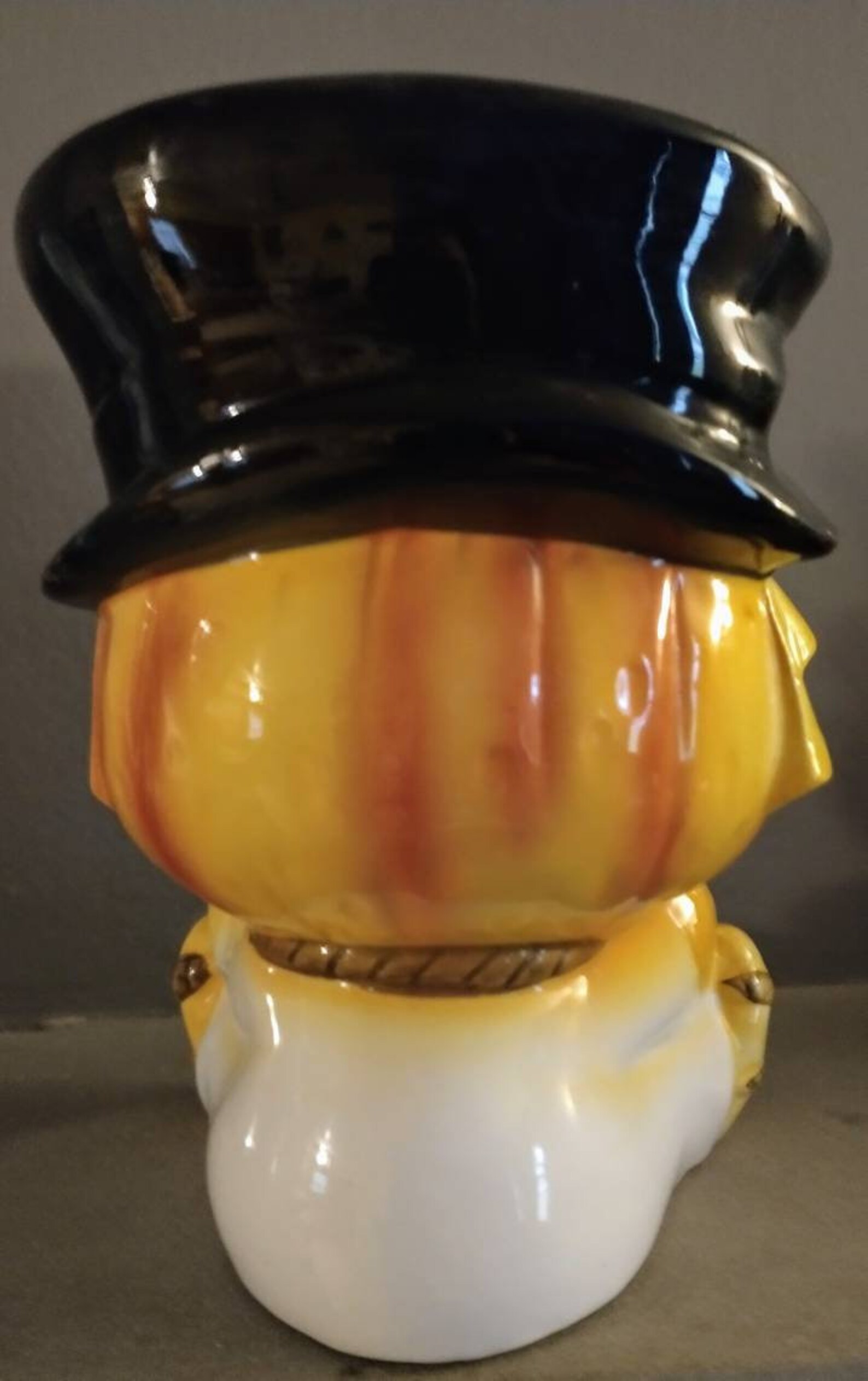 Lefton Pumpkin Planter - Etsy