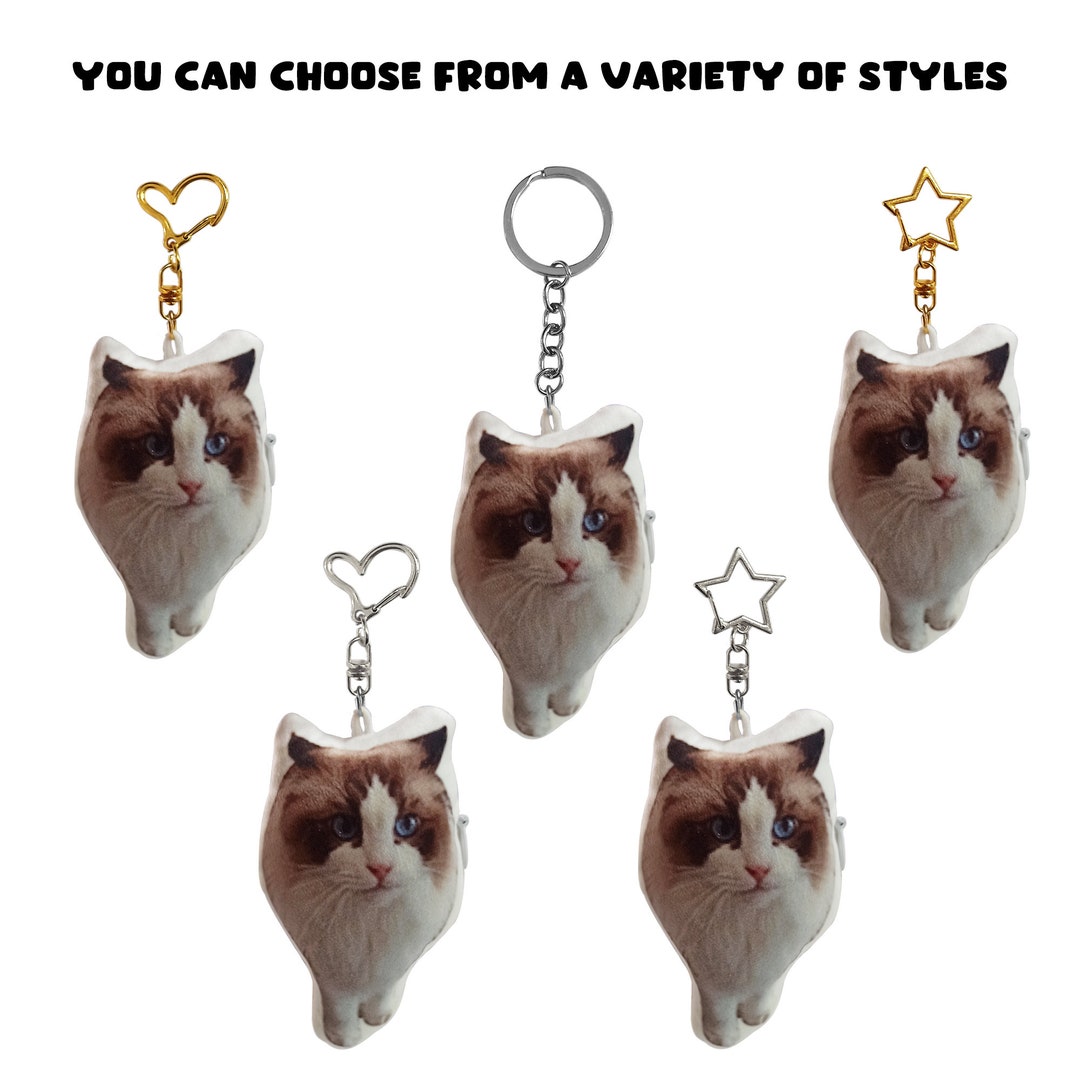 Custom Pet Pillow Keychain: Personalized Dog Cat Memorial Gift - Etsy