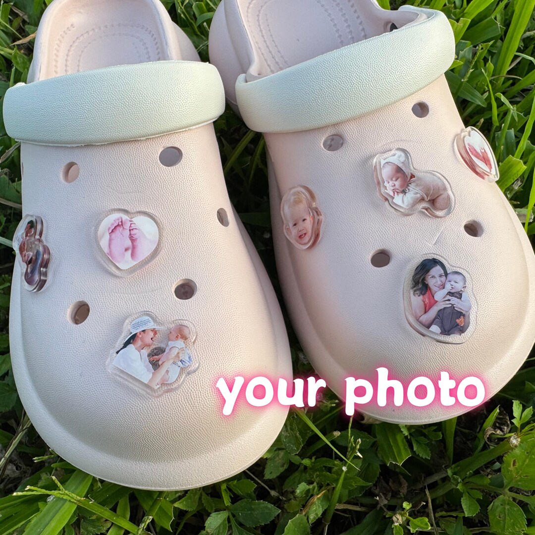 Custom Shoe Charms With Photo Personalized Shoe Charms Decoration Party ...