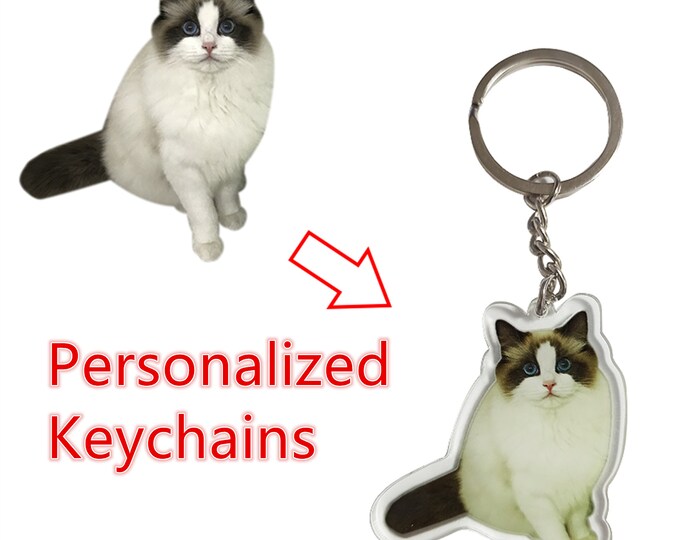 Knifecat Metal Keychain - Etsy