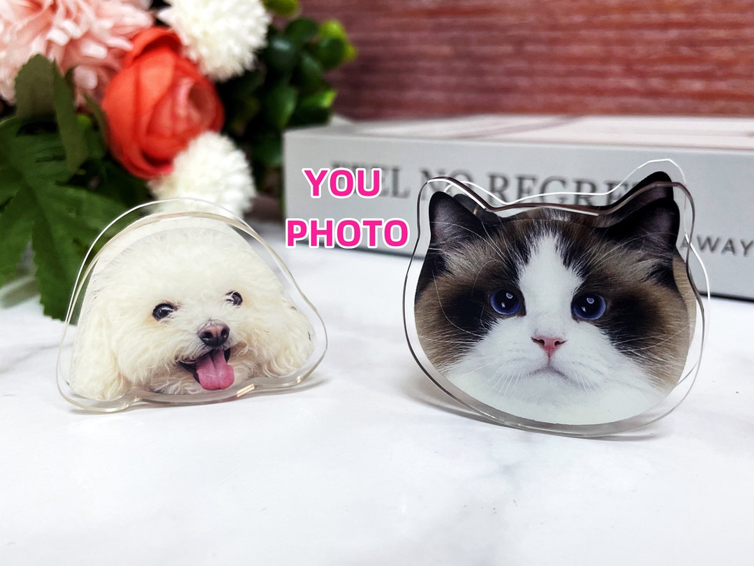 Custom Pet Photo Chip Clips: Personalized Paper Clips - Etsy