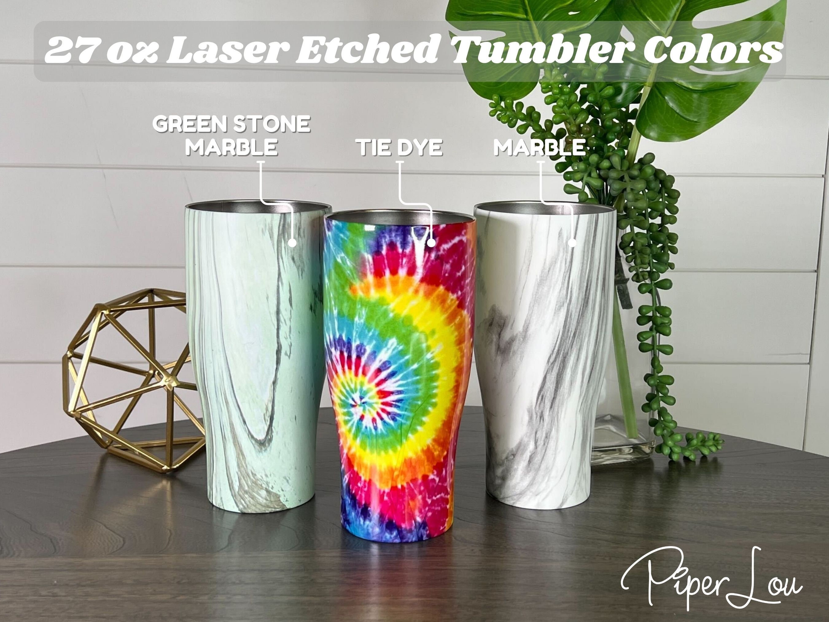 Cruisin and Boozin' Piper Lou Laser Etched Personalized Tumbler With a ...