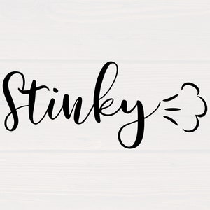 Stinky SVG is a Great Funny Baby Clothes Shirt Design - Etsy