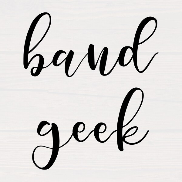Band Geek - Etsy