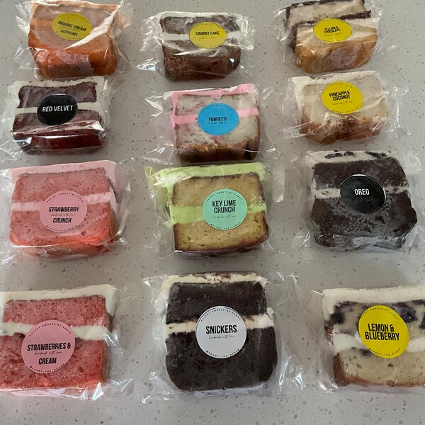 Cake Slice Box - Etsy