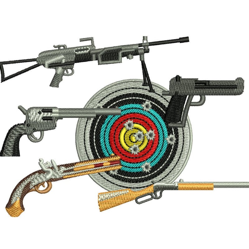 Target Embroidery - Etsy