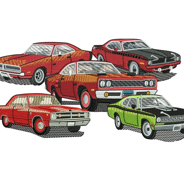 Cars Embroidery - Etsy
