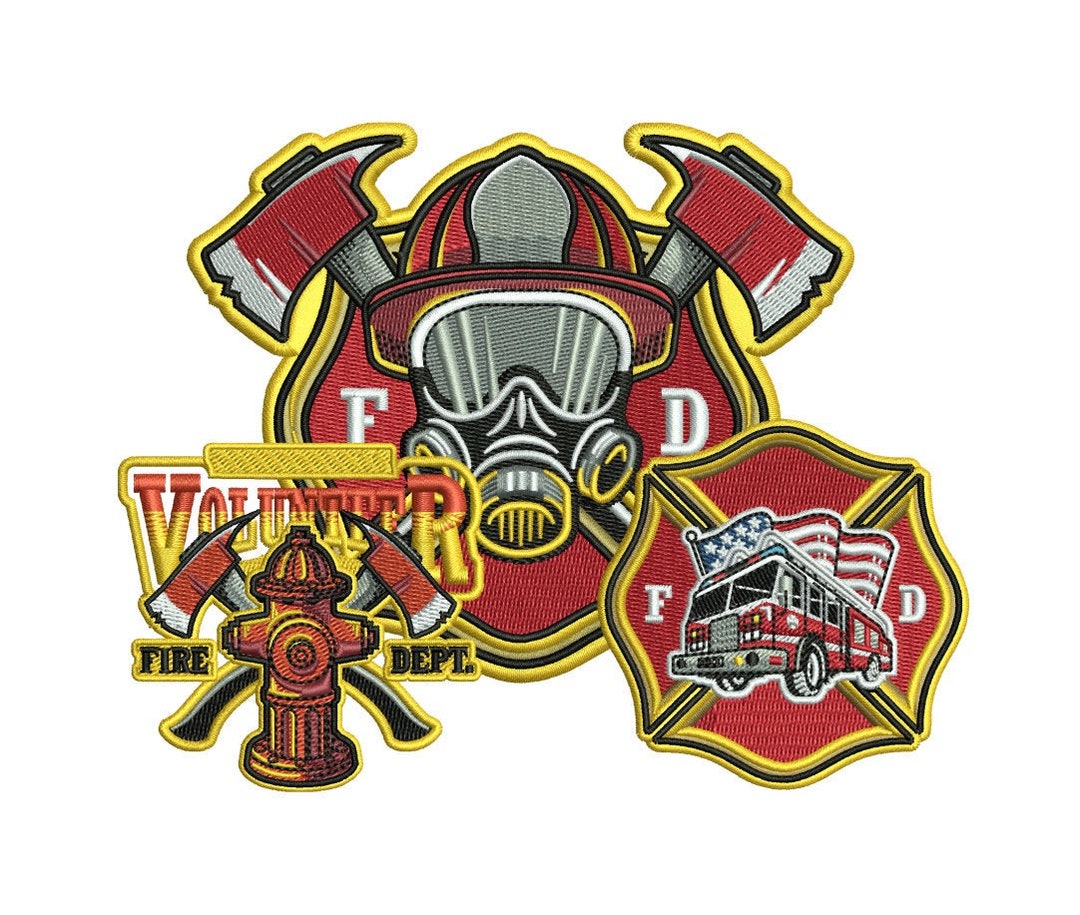 Fire Embroidery Design Value Pack - Etsy