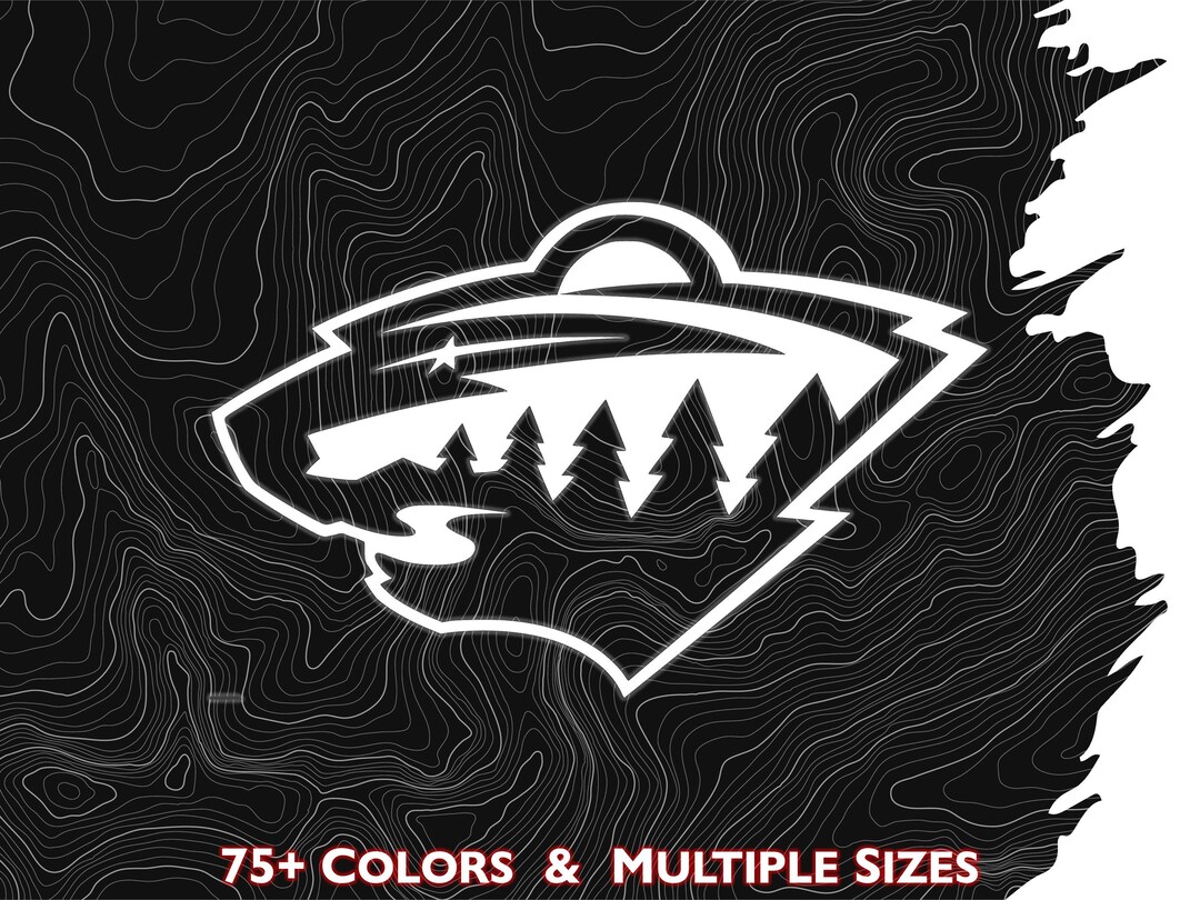Minnesota Wild Logo Vinyl Decal, Multiple Colors & Sizes, North Stars ...