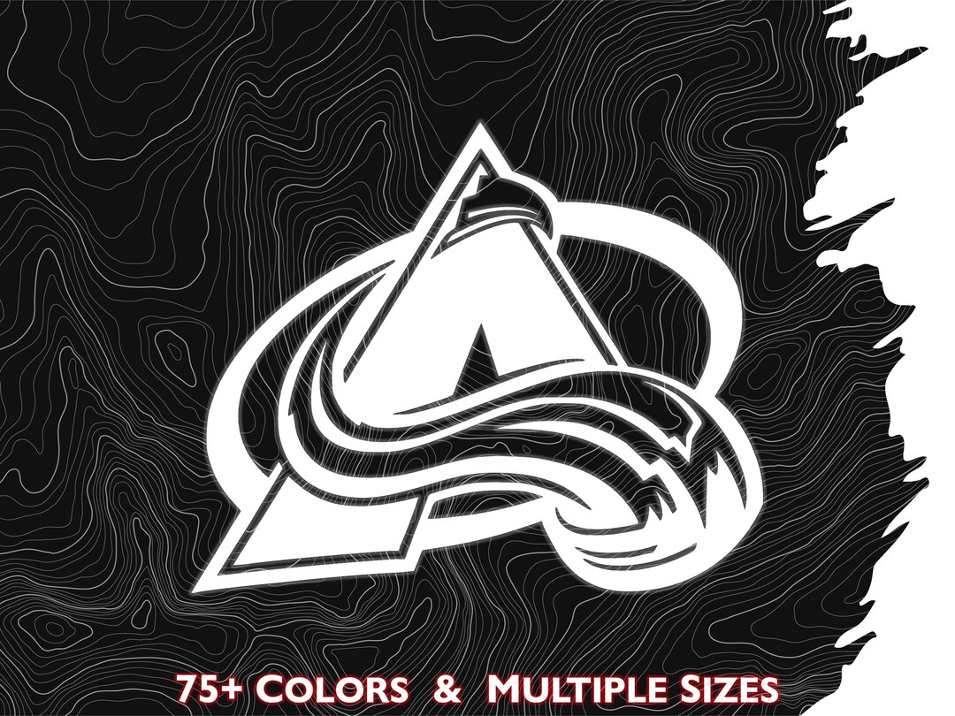 Colorado Avalanche Logo Vinyl Decal, Multiple Colors & Sizes, Denver ...