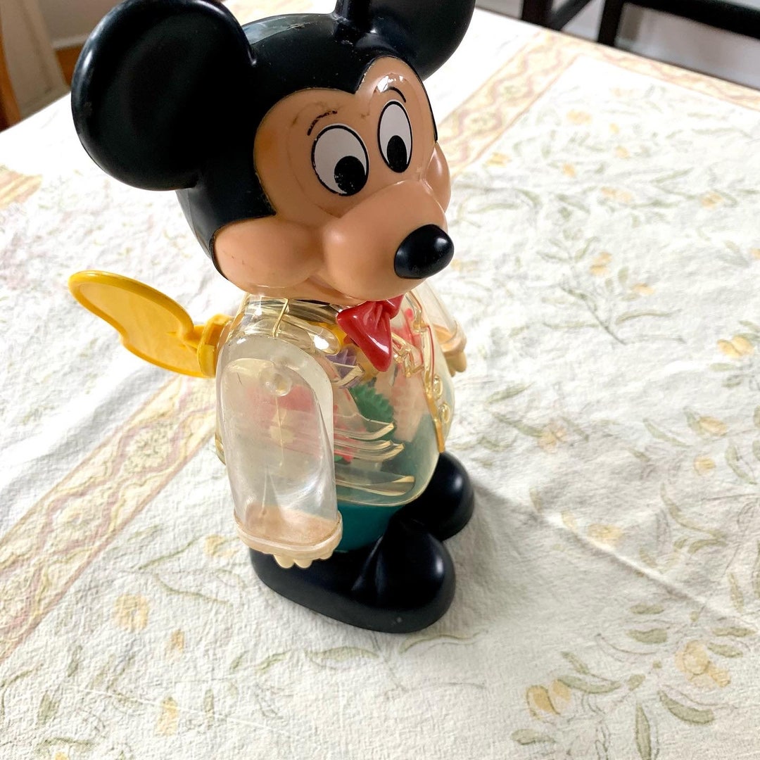 1970's Wind-up Mickey Mouse - Etsy