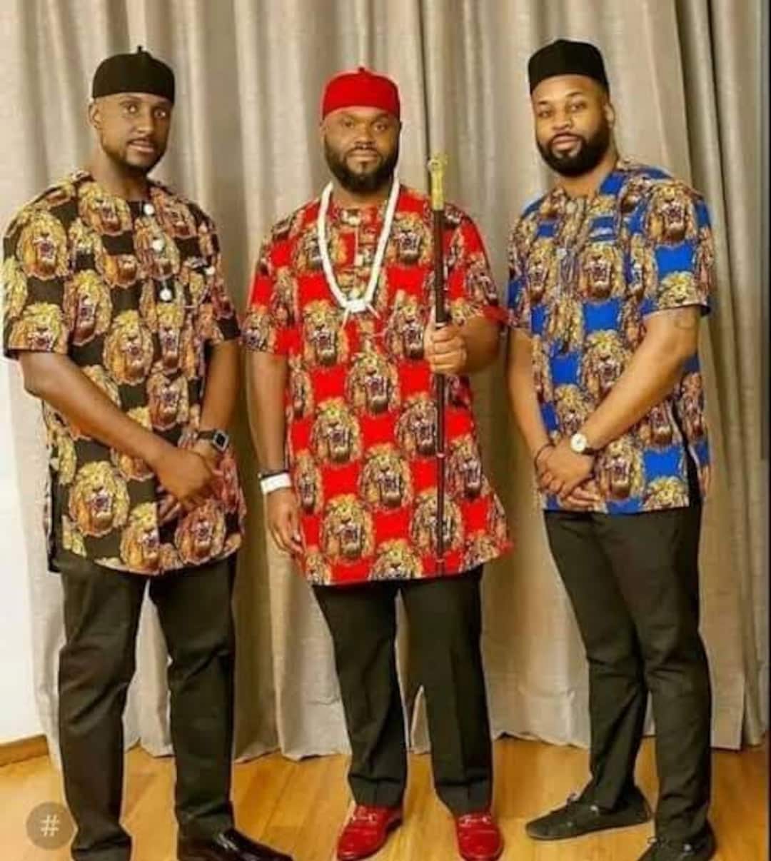 Igbo Traditional Dress, Igbo Isi Agu, Igbo Men Outfits. Igbo Men ...