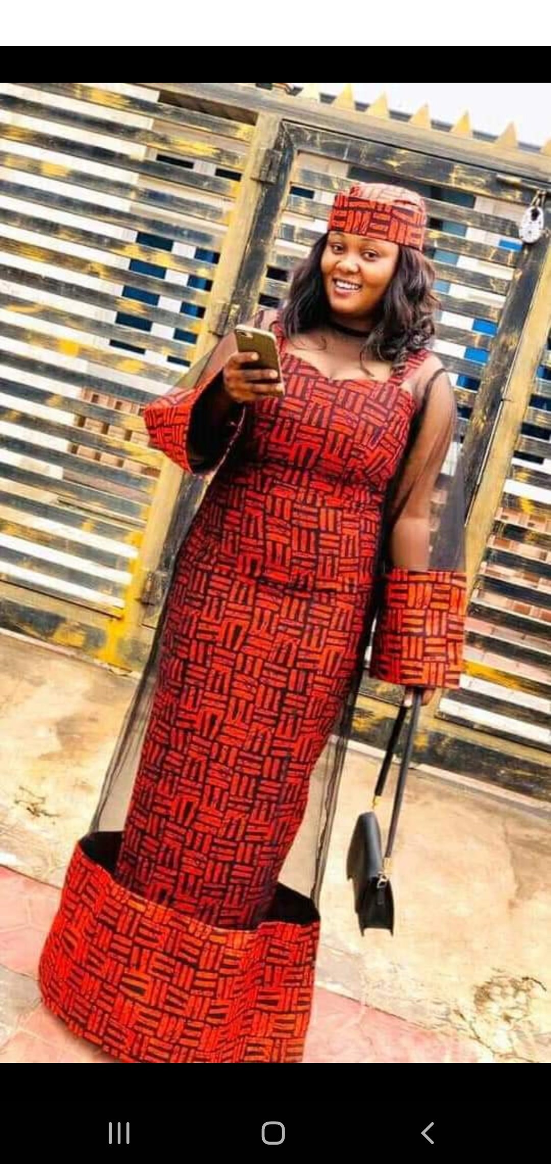 Ashabi Classic African Women Laced Gown/african Women Gown With Back ...