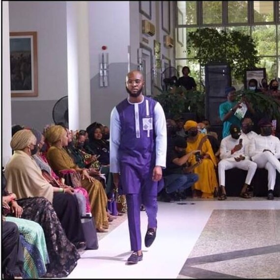 Musa African Men's Clothing / Wedding Suit/dashiki / - Etsy