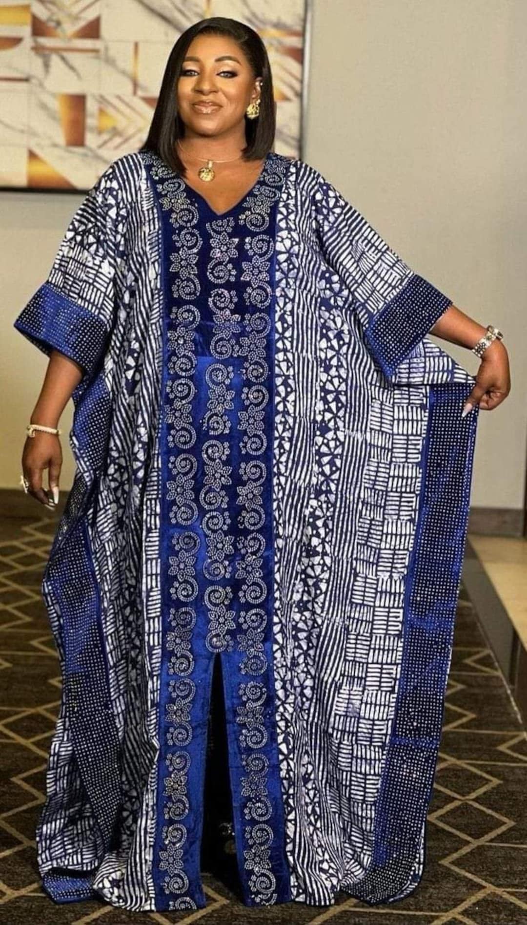 Ashabi Classic African Ankara Attire/african Women African Print Gown ...