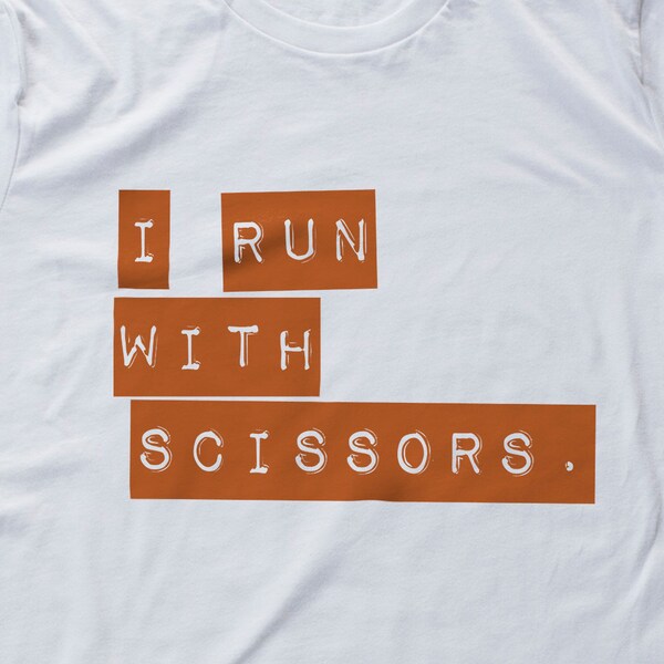 Run With Scissors - Etsy