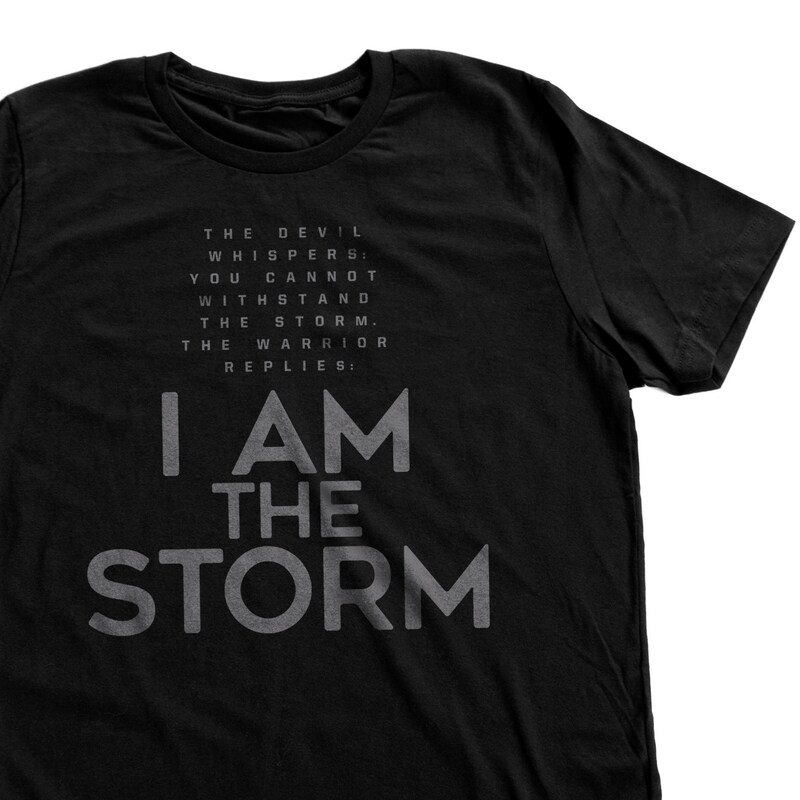 I Am the Storm Shirt - Etsy