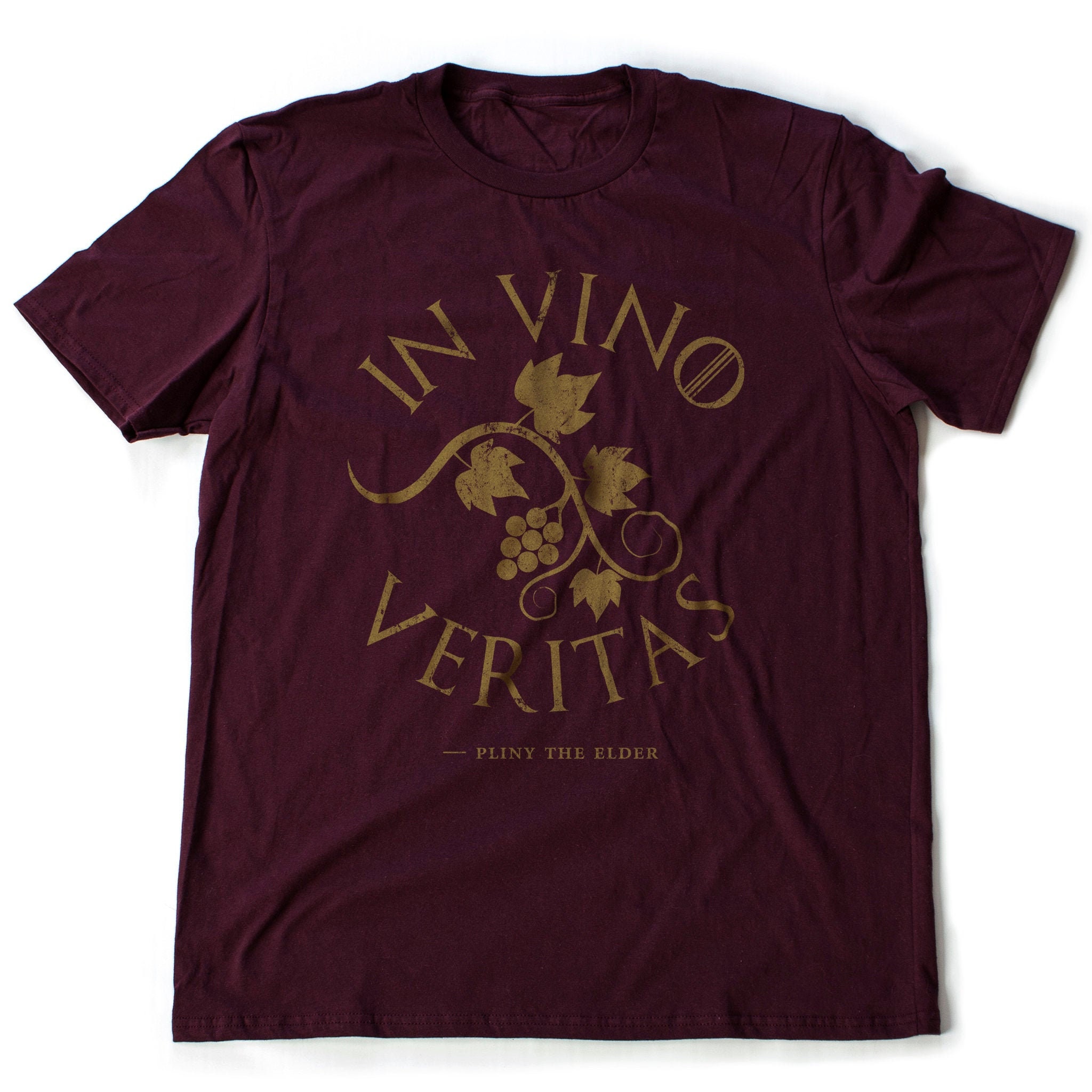 In Vino Veritas (latin: "in Wine Lies the Truth") — Retro Premium ...