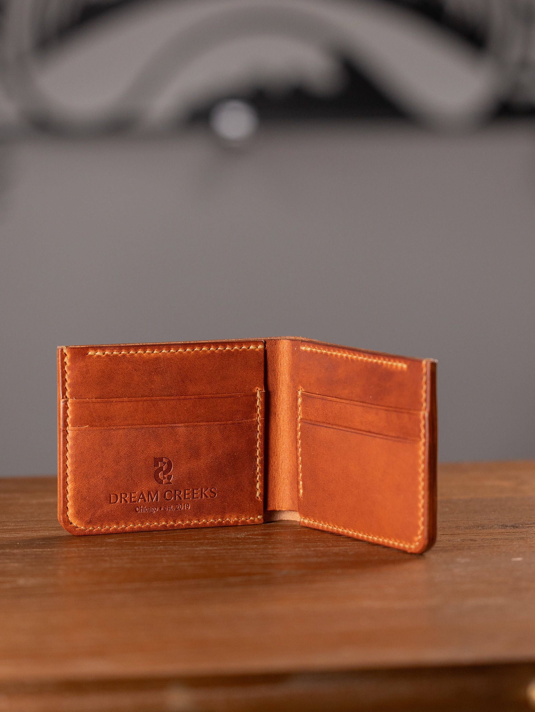 Horween Dublin Traditional Wallet - Etsy