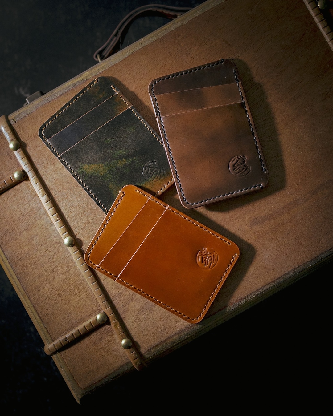 Shell Cordovan Minimalist Wallets - Etsy