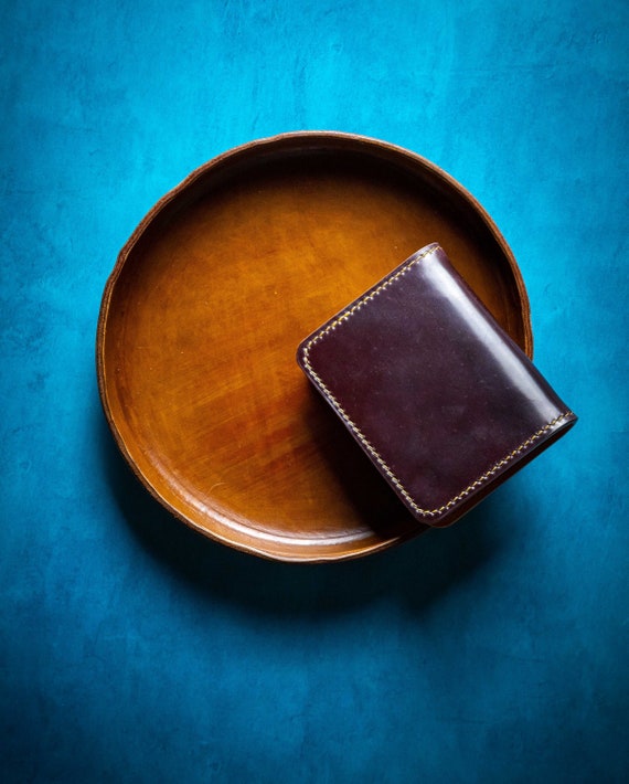 Horween Color 8 Shell Cordovan With Natural Buttero Interior - Etsy