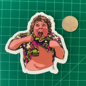 Truffle Shuffle | Chunk | the Goonies Vinyl Sticker - Etsy
