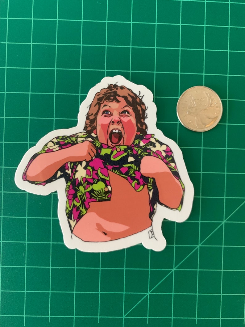 Truffle Shuffle | Chunk | the Goonies Vinyl Sticker - Etsy