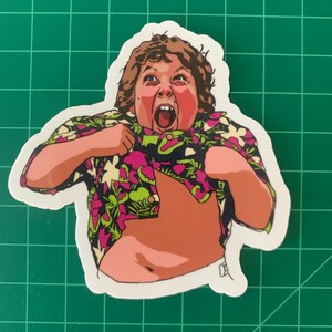 Truffle Shuffle | Chunk | the Goonies Vinyl Sticker - Etsy