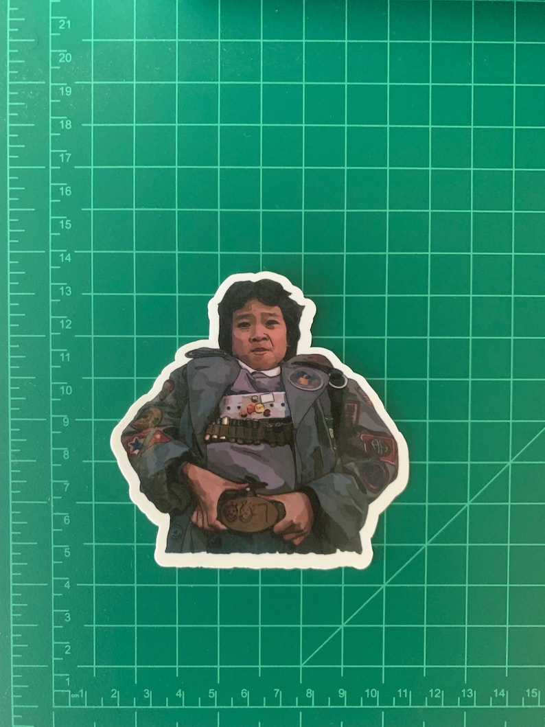 The Goonies 5 Pack Vinyl Stickers | Mikey, Data, Mouth, Chunk and Sloth ...