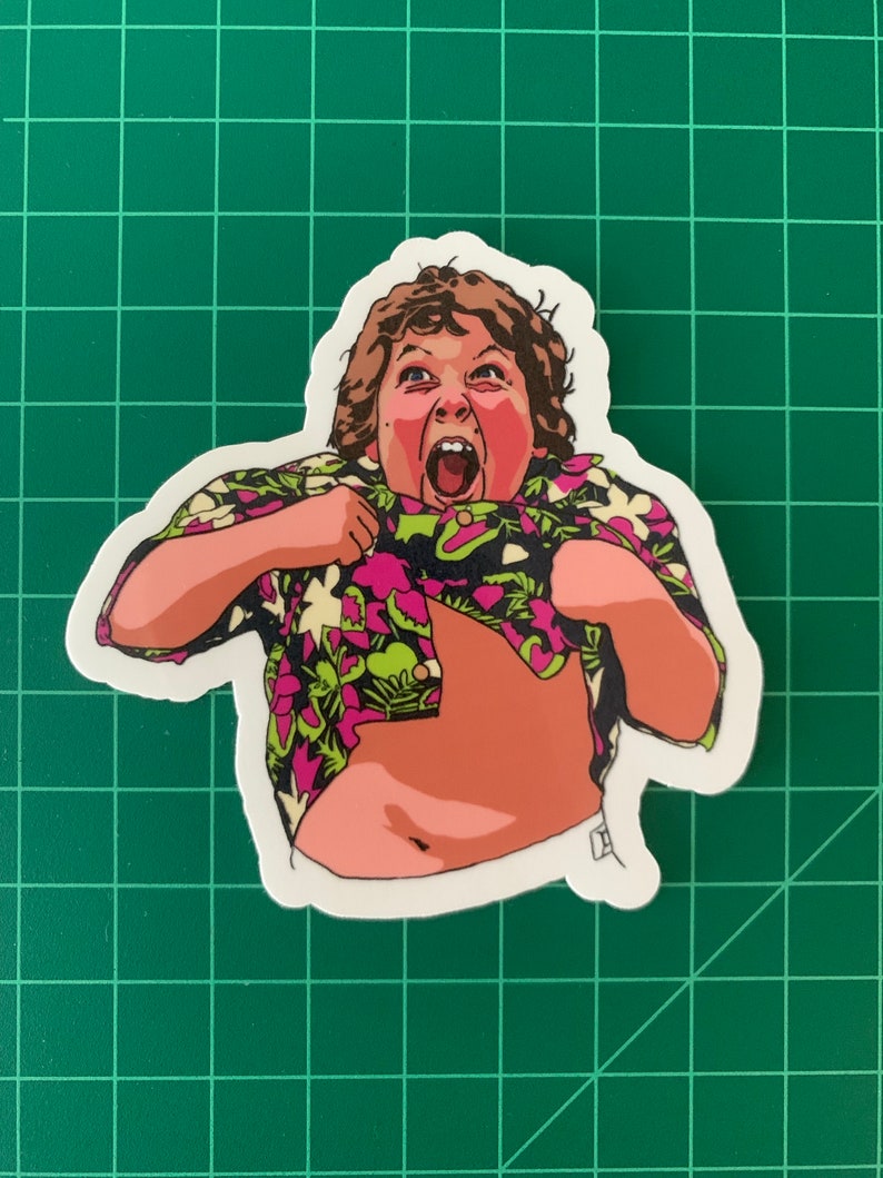 Truffle Shuffle | Chunk | the Goonies Vinyl Sticker - Etsy