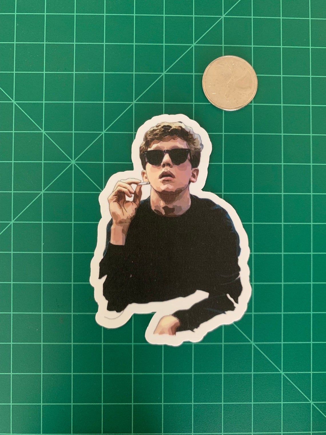 The Breakfast Club | Brian Johnson | Brain Vinyl Sticker - Etsy