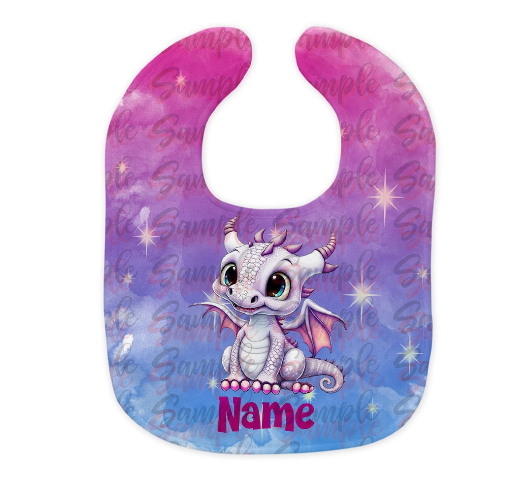 Bib Lavender Dragon DESIGN ONLY - Etsy