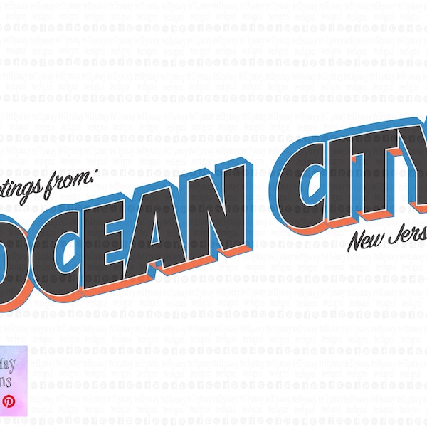 Ocean City Nj - Etsy