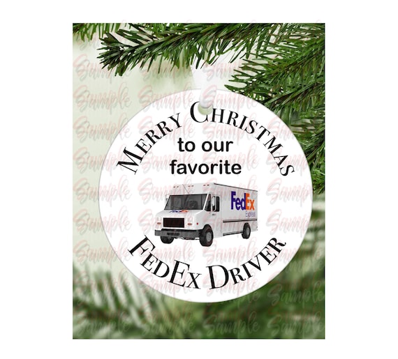 FedEx Ornament Our Favorite DESIGN ONLY | Etsy