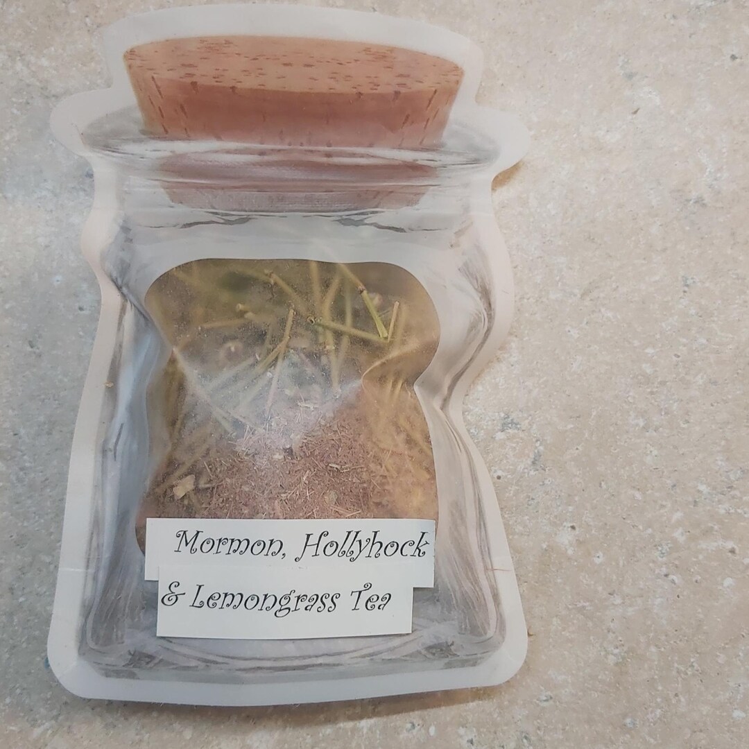 Mormon Hollyhock Flower & Lemongrass Tea, Mormon Tea 1oz (30gr) - Etsy