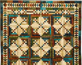 Bear Mountain Cabin Quilt Pattern PDF | Etsy