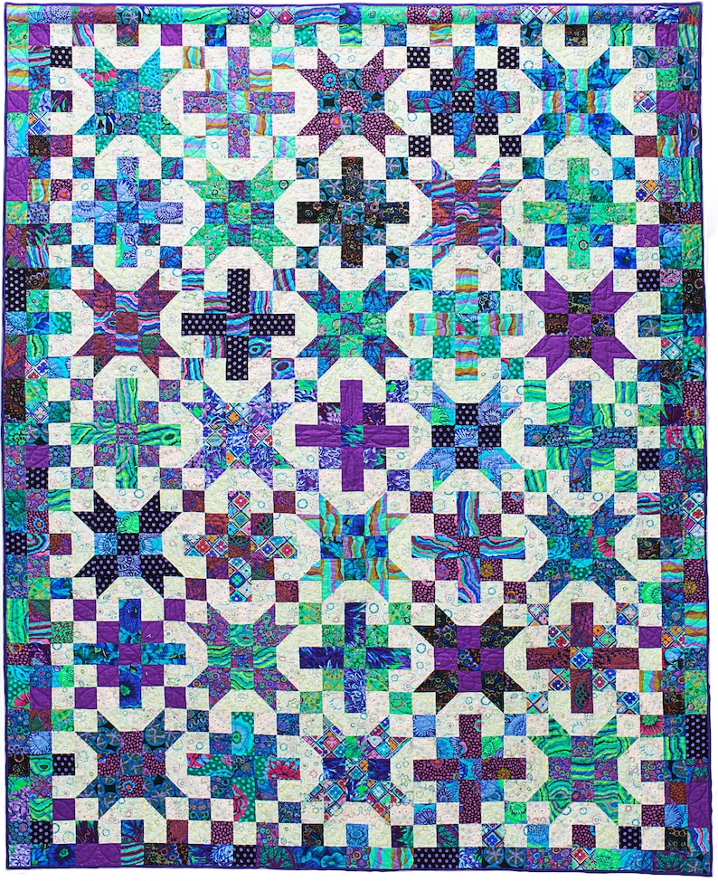 Star Crossed Quilt Pattern PDF - Etsy