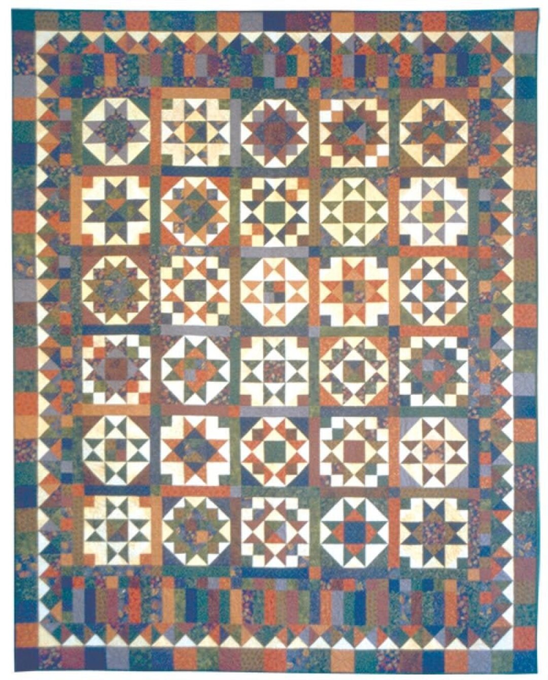 Mix ‘n Match Stars Quilt Pattern PDF - Etsy