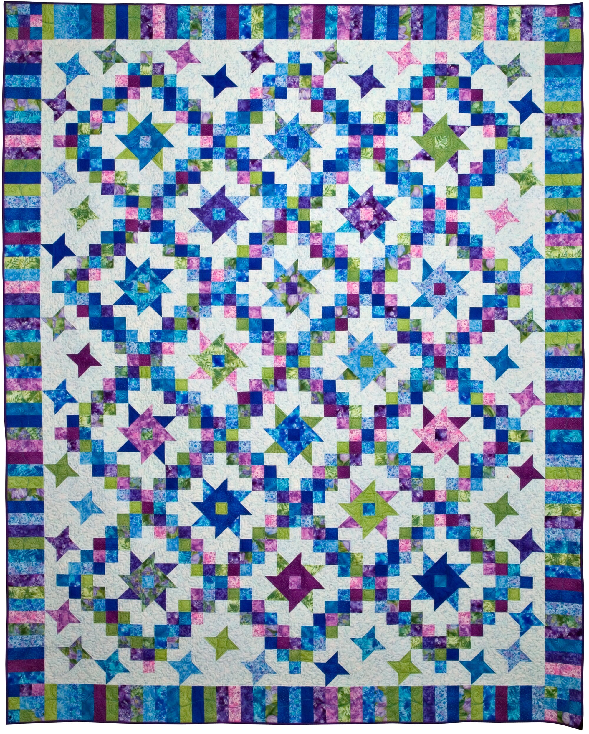 Dazzling Stars Quilt Pattern PDF - Etsy
