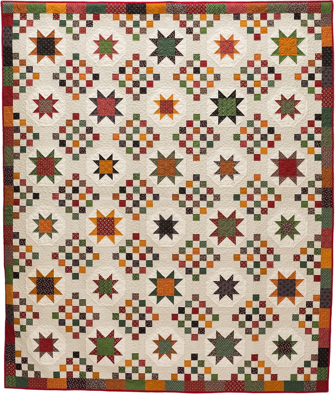 Connect the Dots Quilt Pattern Printed Pattern - Etsy