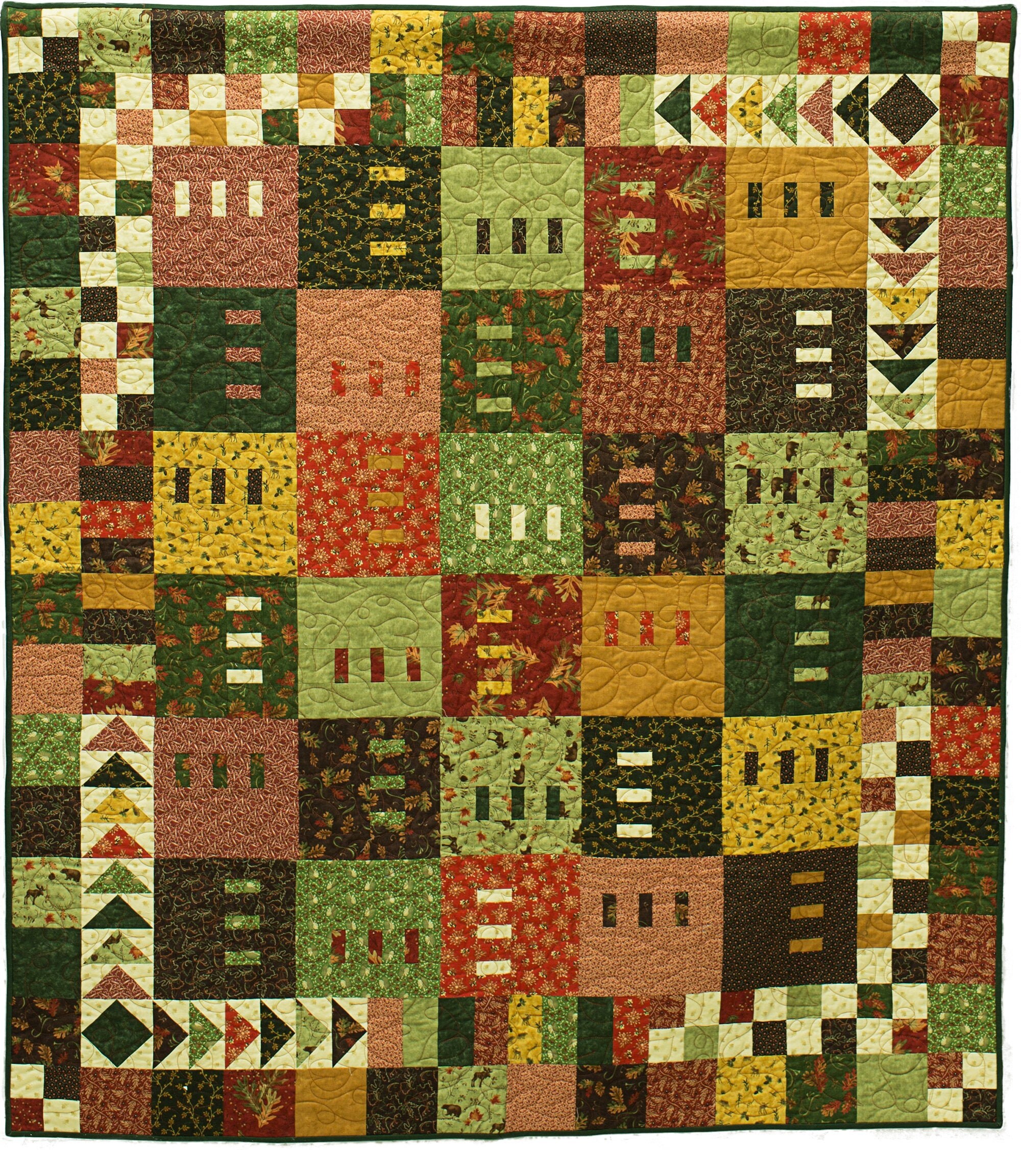 Just a Little Bit Modern Quilt Pattern PDF - Etsy